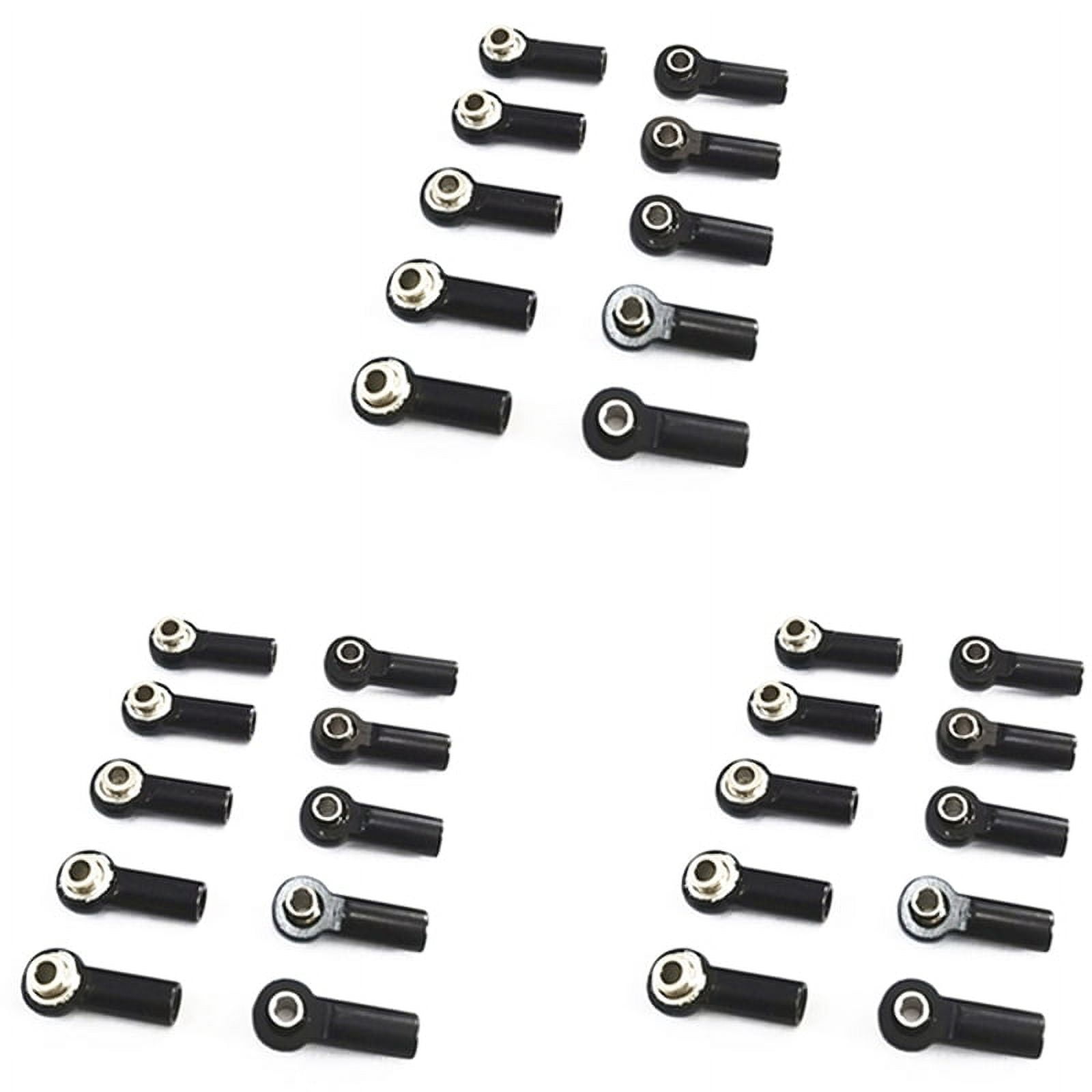 30Pcs Metal M2.5 Link Tie Rod End Ball Joint for A959 12428 144001 C24 MN D90 MN99S RC Car Parts ...