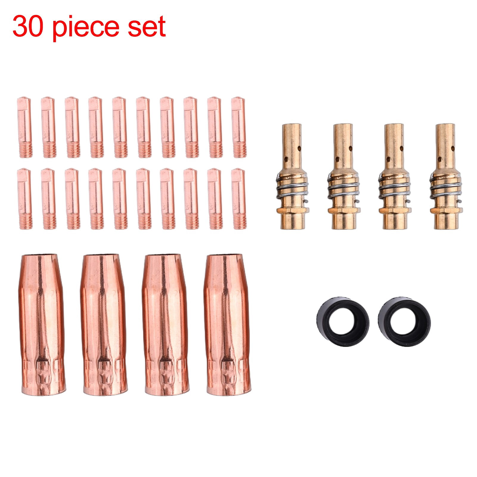 30Pcs Mig Mb15 15Ak Welding Accessory Kit Mig Welding Torch--0.030Inch ...