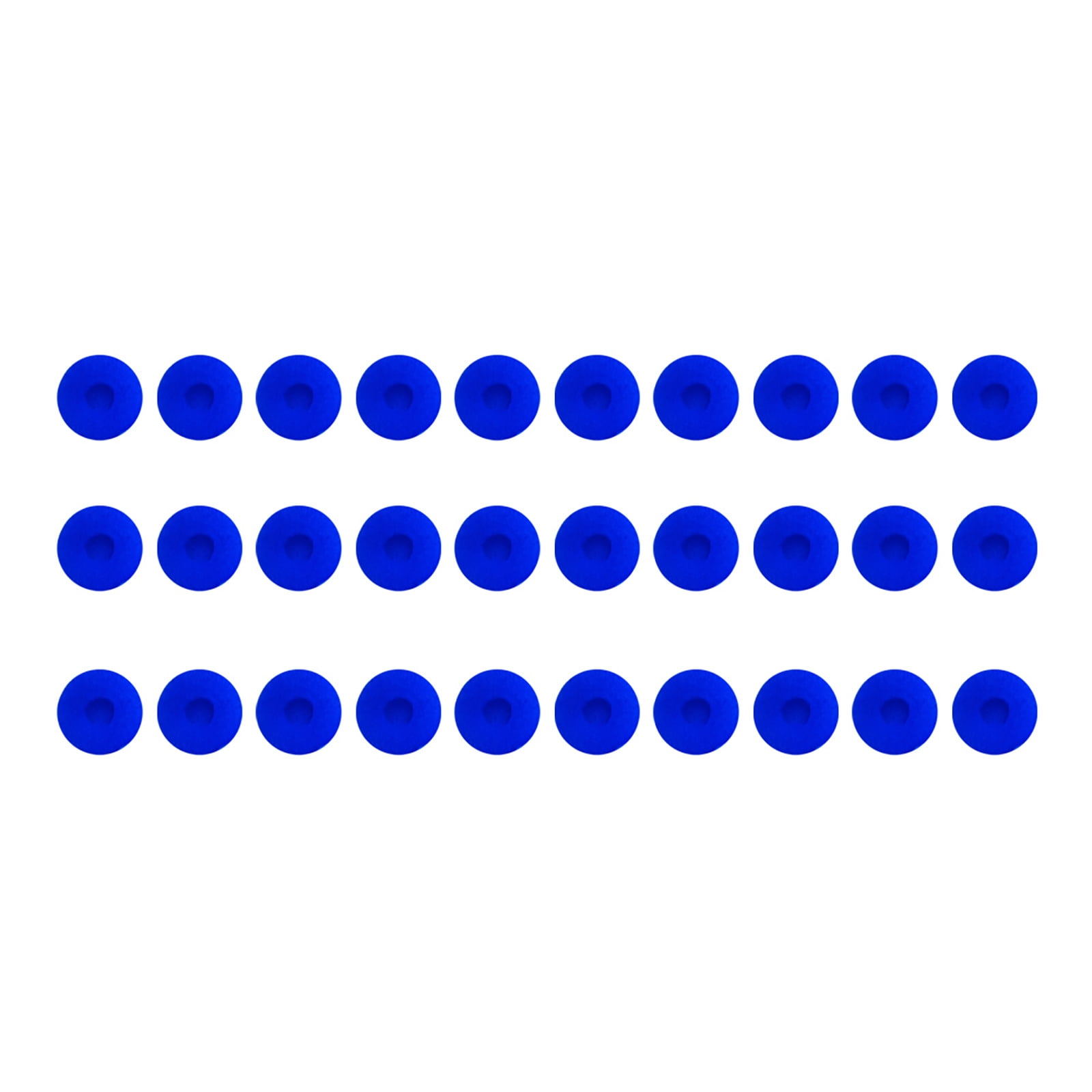 30Pcs Mini Earphone Cotton Filter 15mm Sponge Ear Pad Cushion Antislip ...