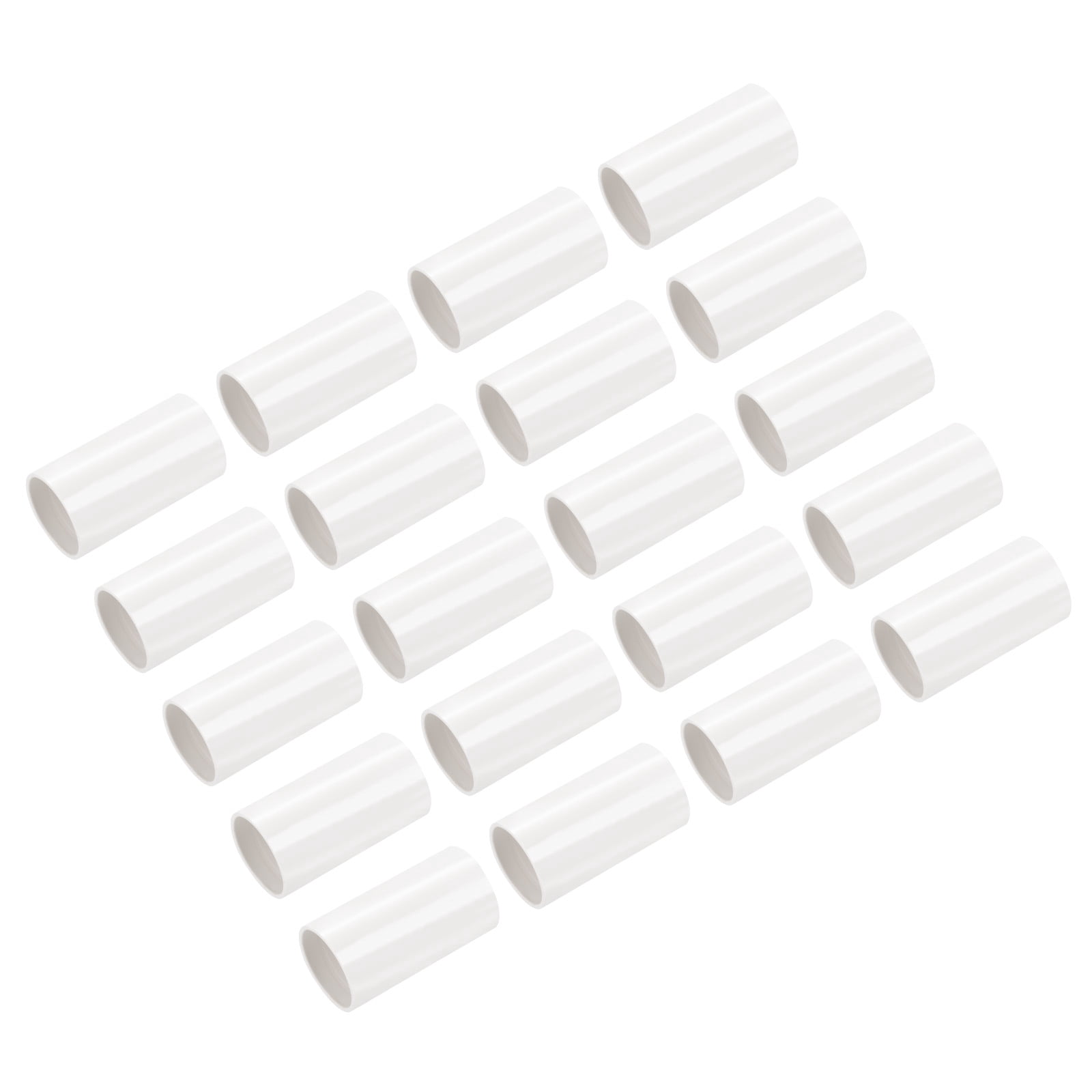 30Pcs PVC Pipe PVC Conduit Coupler Straight Fittings Efficacy 32 mm ...