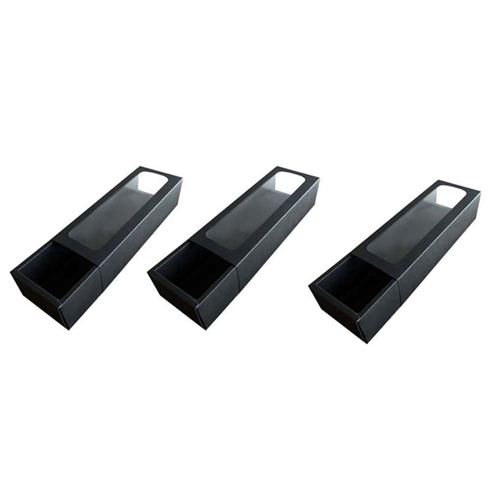 30Pcs PVC Strip Kraft Paper Box Window Drawer Box Cow Rolling Biscuit ...