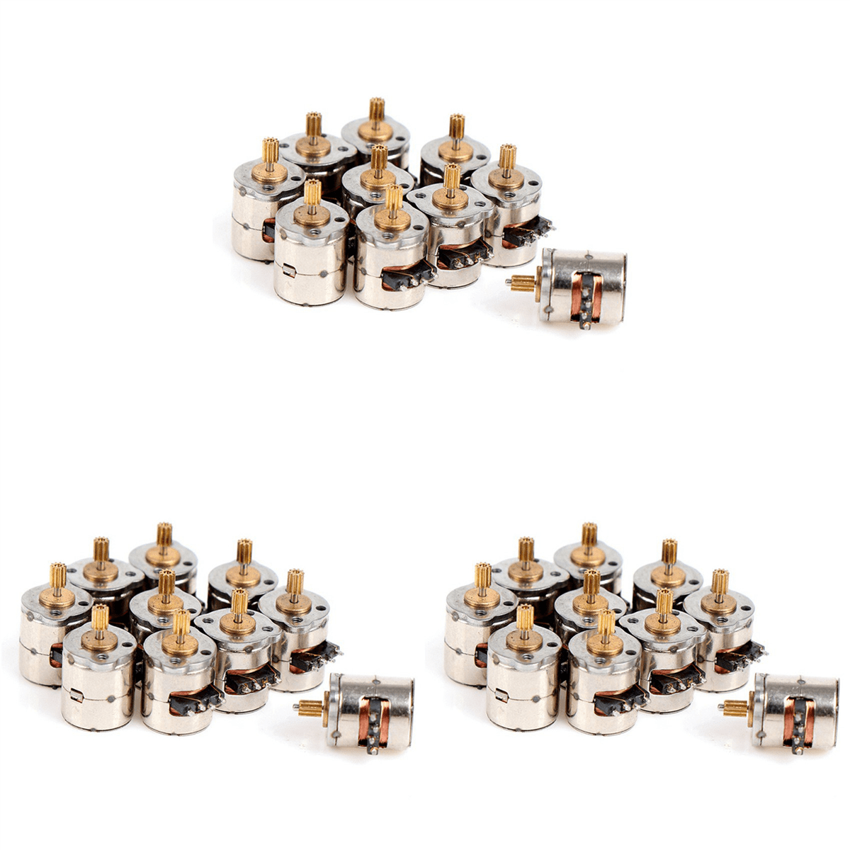 30Pcs/Pack Mini 2-Phase 4-Wire Stepper Motor Miniature Stepper with ...