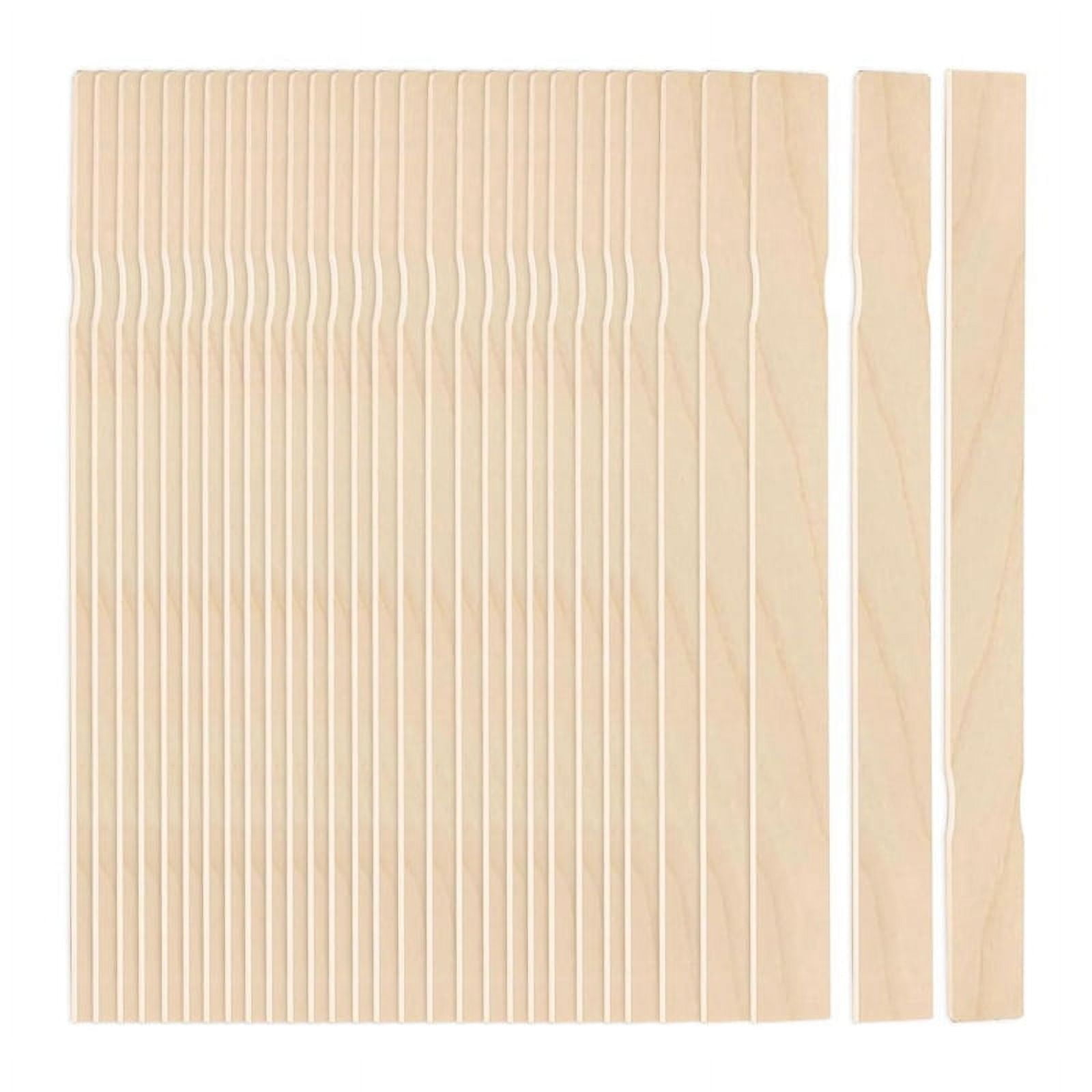30Pcs Paint Stir Sticks, 12 Inch Wooden Paint Stirrers for Mixing ...