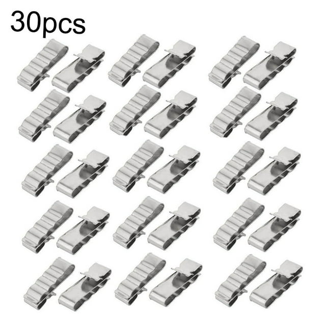 30Pcs Photovoltaic Cable Clamp Trailer Cable Wiring Harness Frame ...