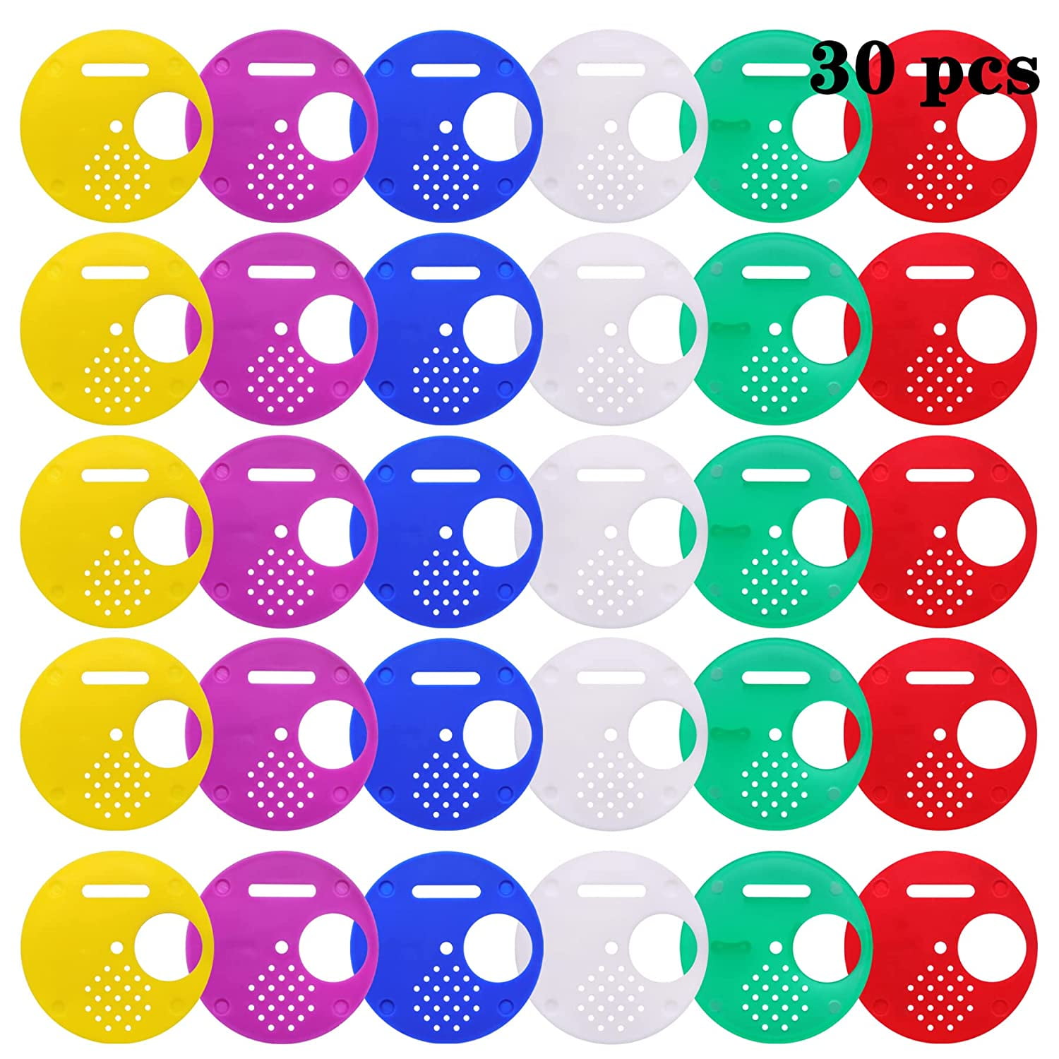 30Pcs Plastic Bee Hive Nuc Box Entrance Gates, Round Bee Hive Box ...
