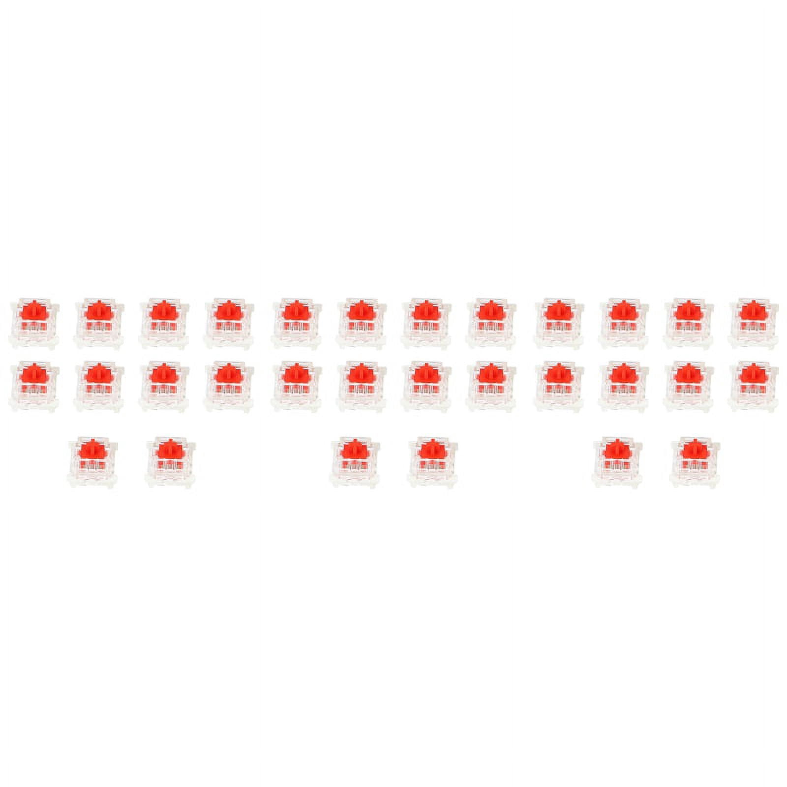 30Pcs Plastic For Cherry Red 3 Pin MX RGB Mechanical Switch Keyboard ...