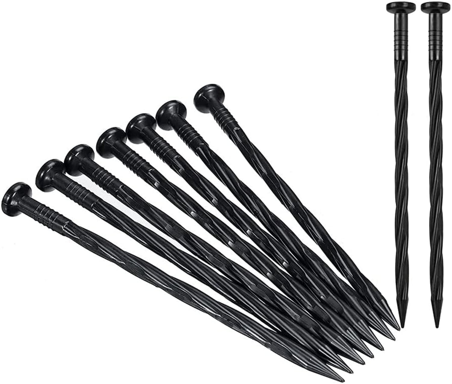 30Pcs Plastic Landscape Garden Edging Anchoring Stakes,8 Inch Landscape ...