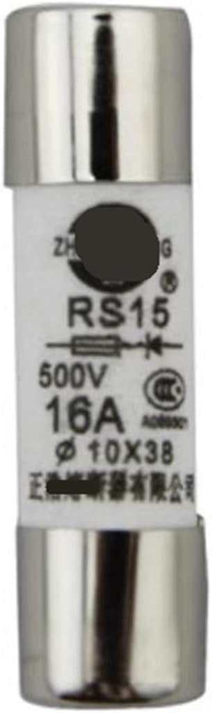 30Pcs RO15 RT18 RT14 380V 500V 10 * 38MM Ceramic Fuse Tube 1A 2A 3A 4A 5A 6A 10A 16A 20A 25A 32A ...