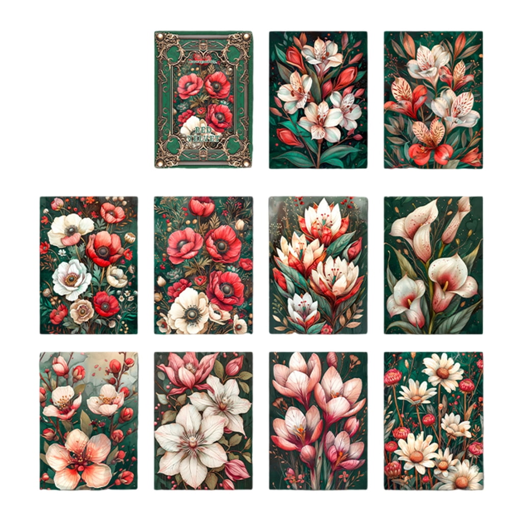 30Pcs Retro Scrapbooking Decorative Paper Antique Texture Paper ...
