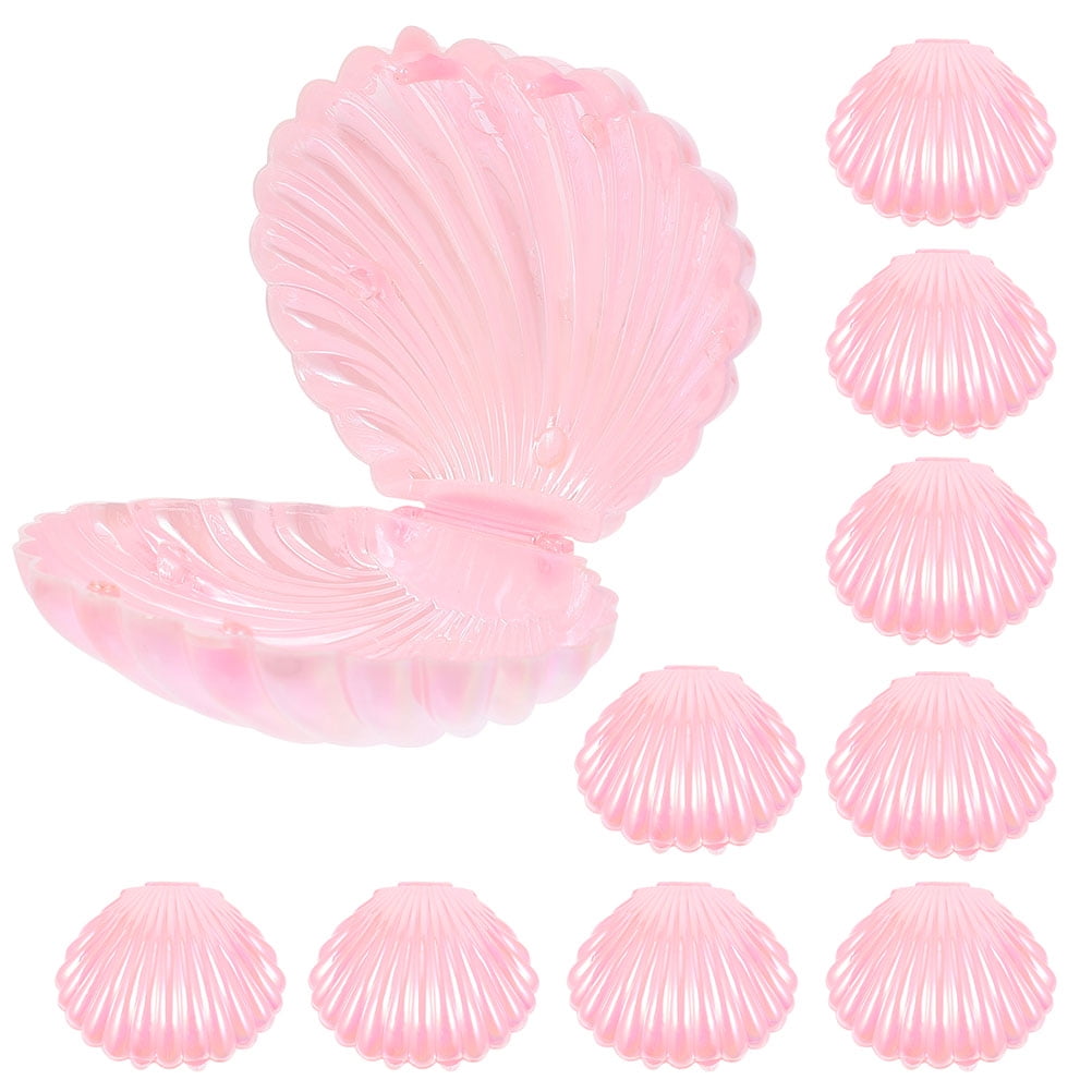 Pink Seashell Candy Boxes for Storage Use Perfect for Party Favors and ...