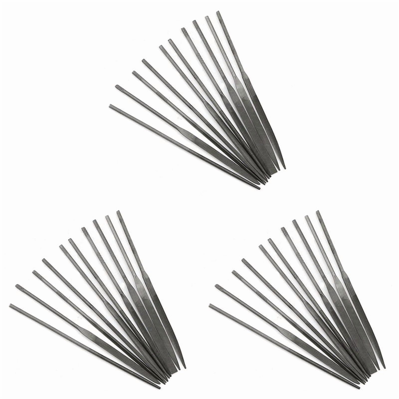 30Pcs Small Needle Files Set 140mm Jewelry Tools Beading Hobby Crafts ...