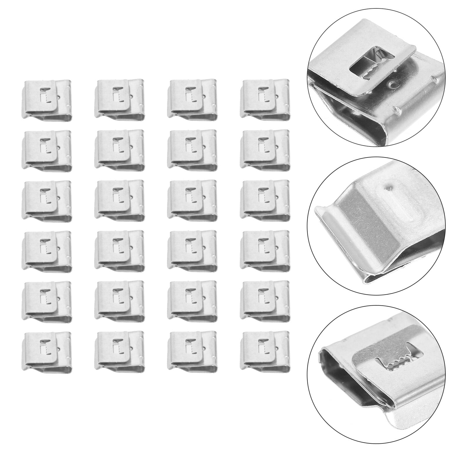 30Pcs Solar Panel Cable Clips Stainless Steel Photovoltaic Cable Clamp ...