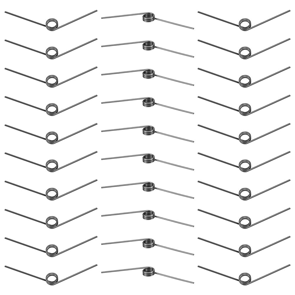 30Pcs Stainless Steel Torsion Springs 1.2mm Wire Diameter 9mm OD 120 ...