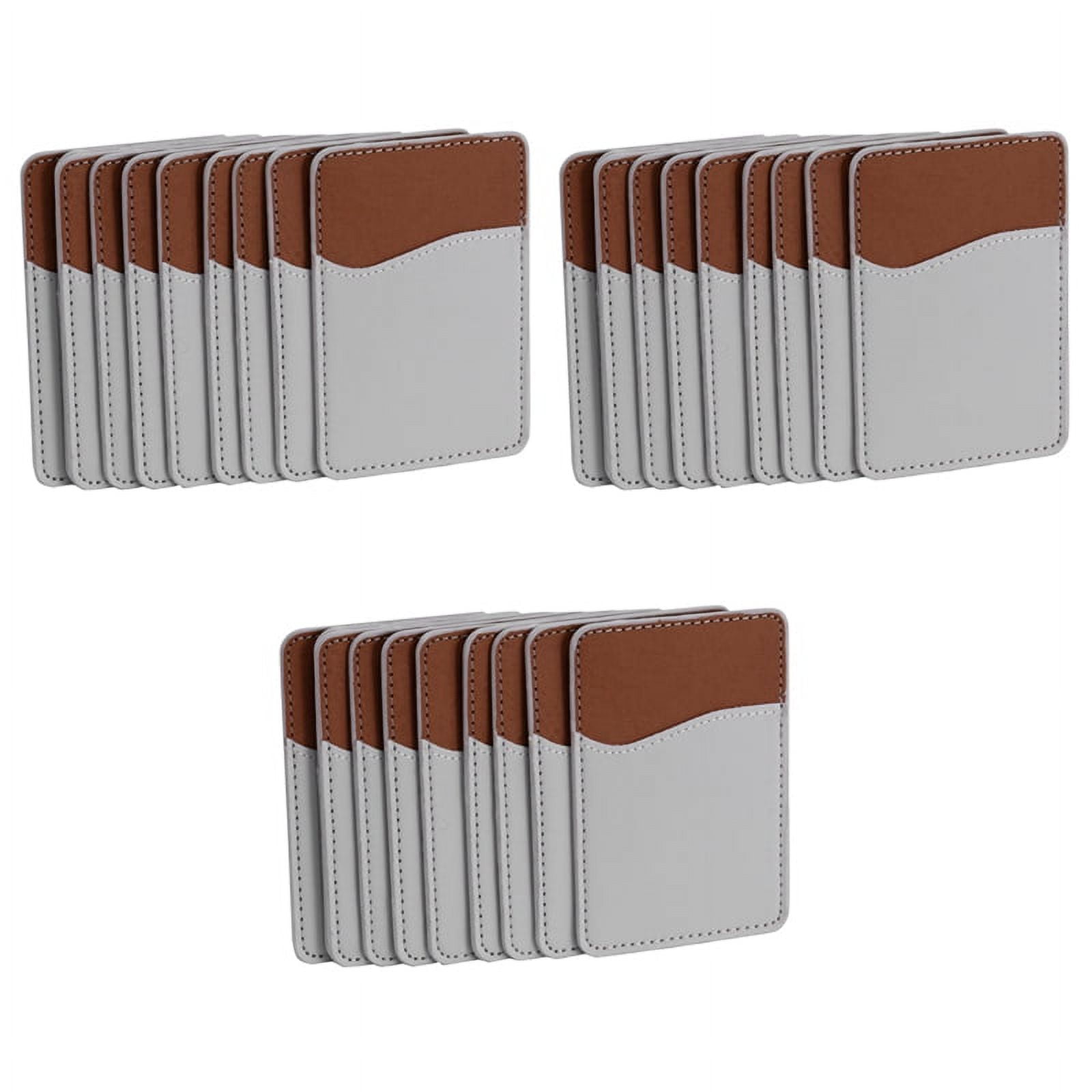 30Pcs Sublimation Blanks Phone Wallet - PU Leather Card Holder for Back ...