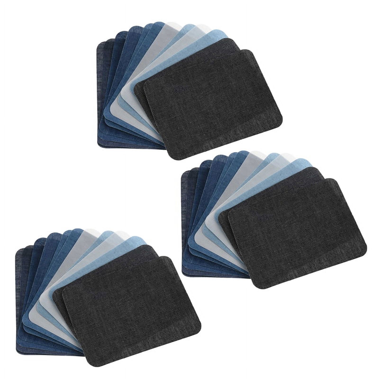 30Pcs Thermal Sticky Iron on Mending Patches Jeans Bag Hat Repair Decor ...