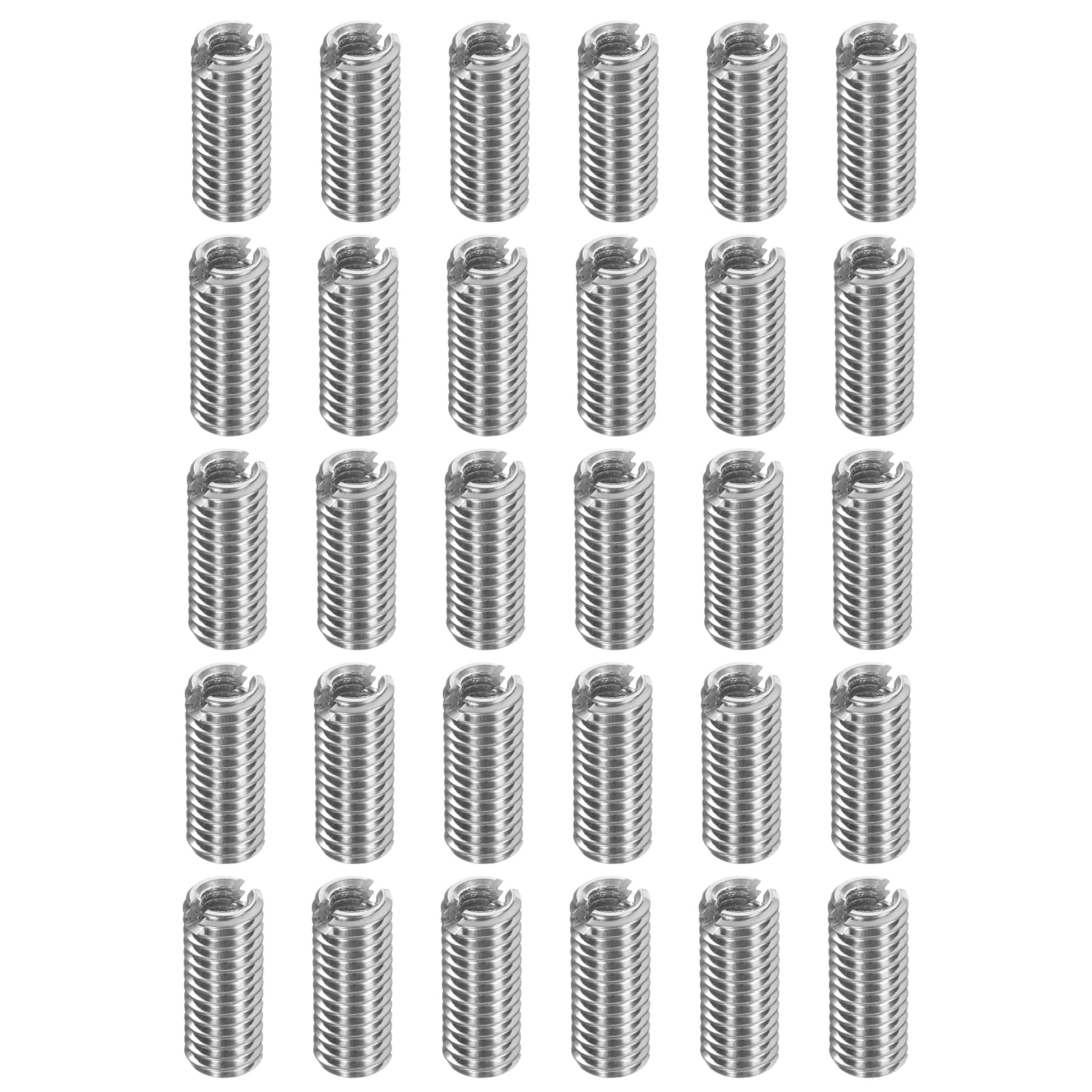 30Pcs Threaded Insert, Stainless Steel M5*0.8 Male to M3*0.5 Female ...