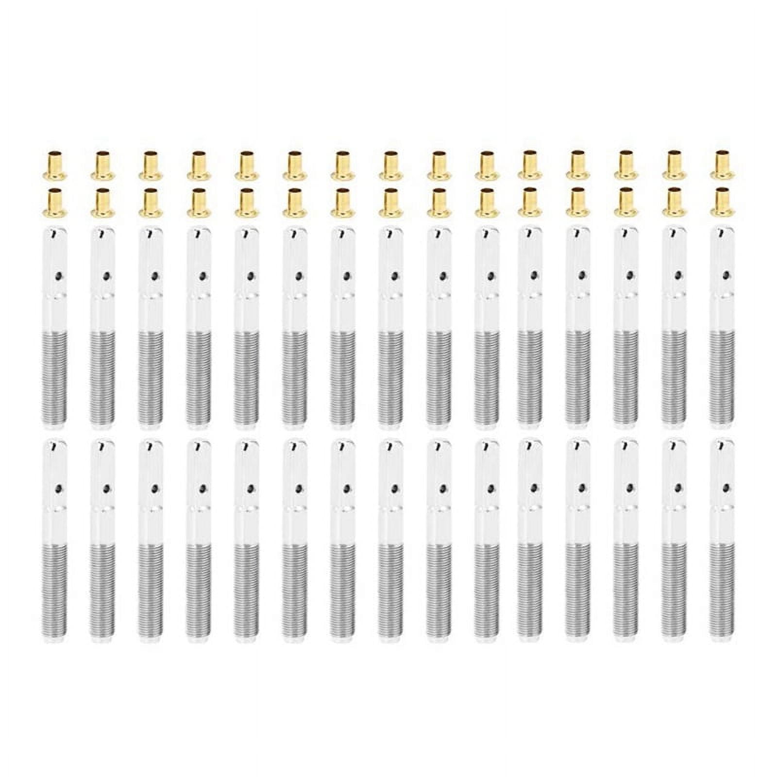 30Pcs Tuning Pin Nails with Brass Rivets Set for Lyre Harp Small ...