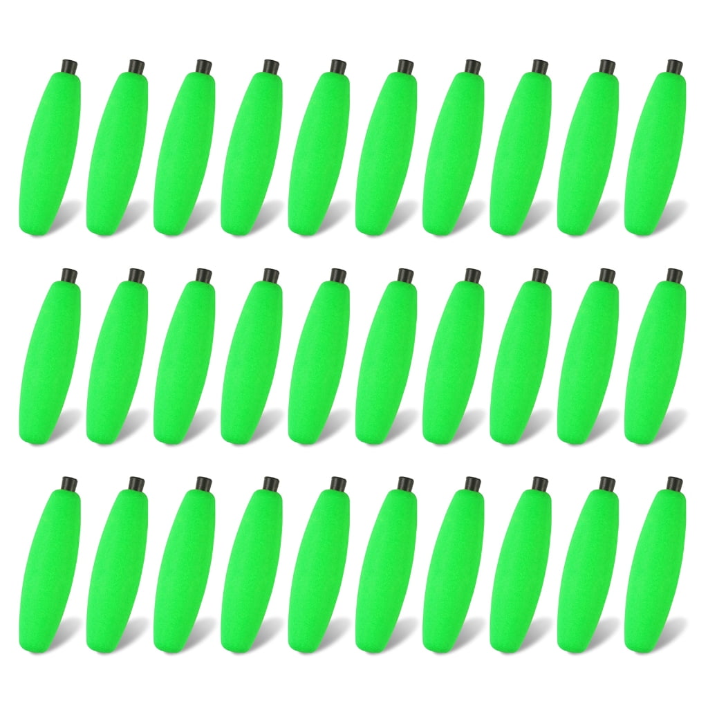 30Pcs/set Fishing Bobbers Float EVA Foams Float Weight Bobbers for ...