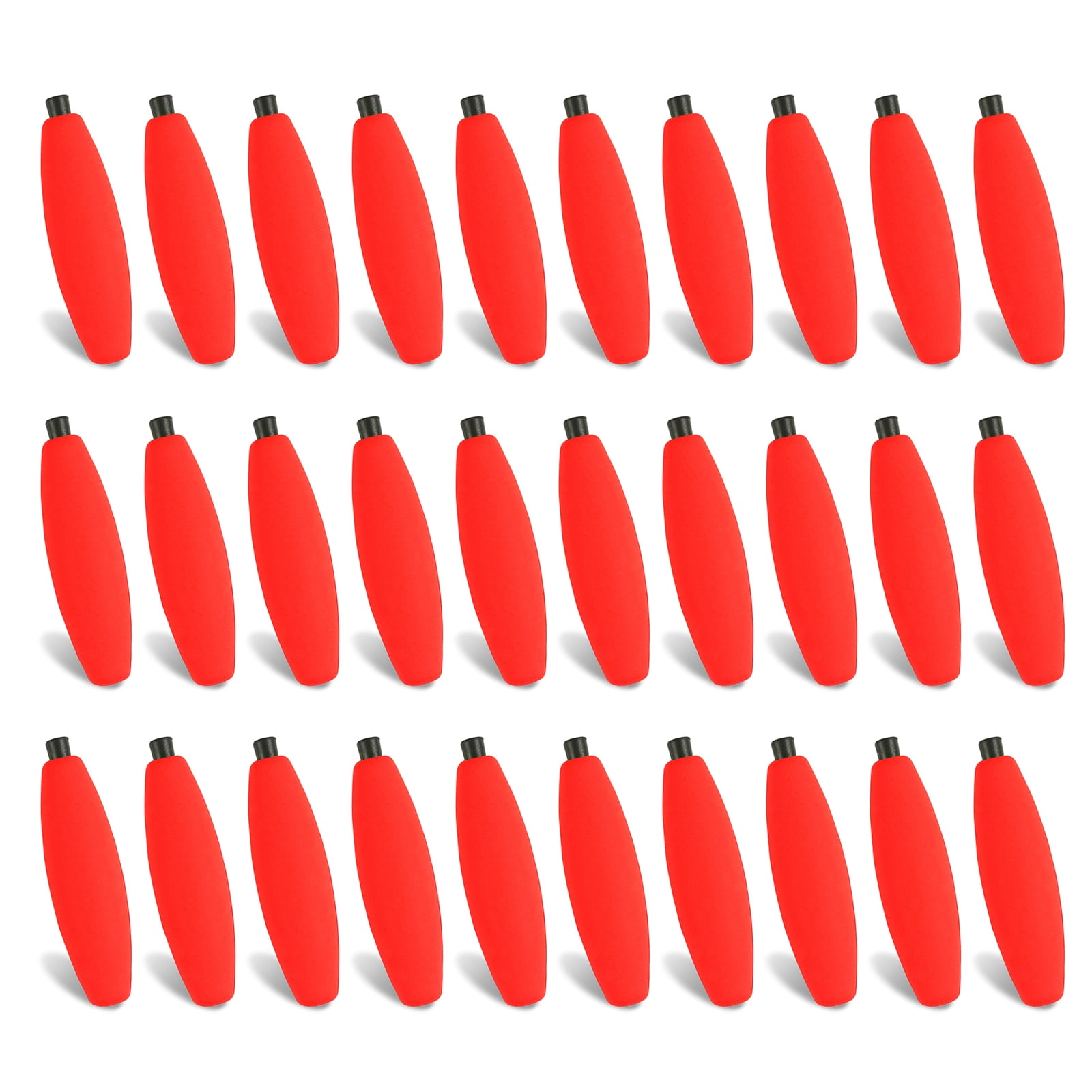 30Pcs/set Fishing Bobbers Float EVA Foams Float Weight Bobbers for ...