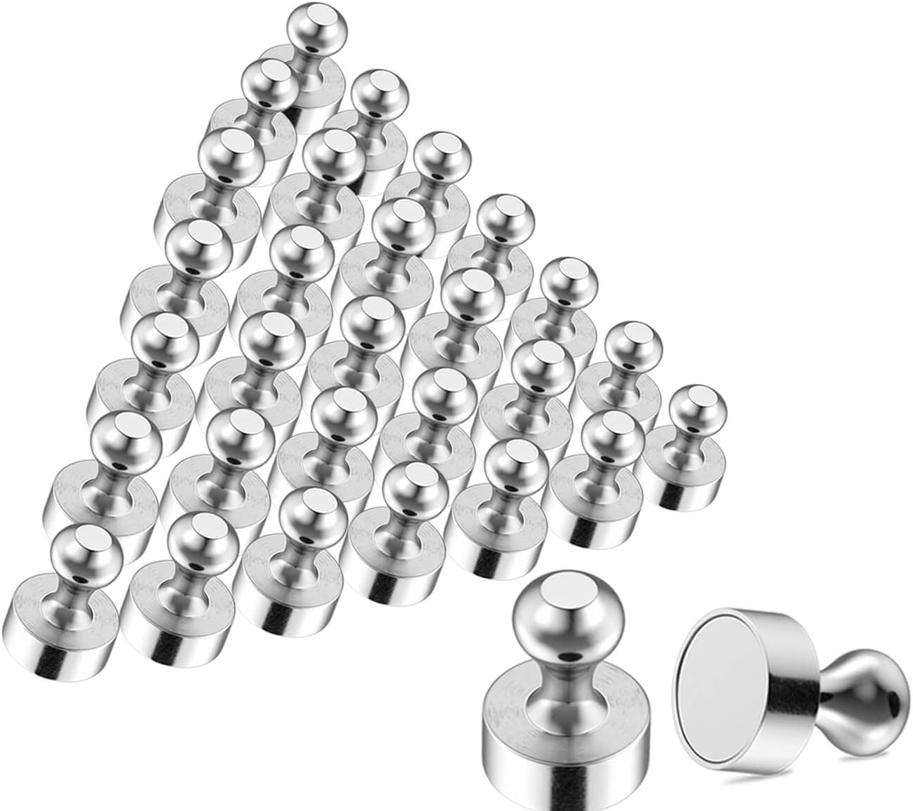 30PcsSmall Refrigerator Magnets Rare Earth Magnets for Magnetic Fridge ...