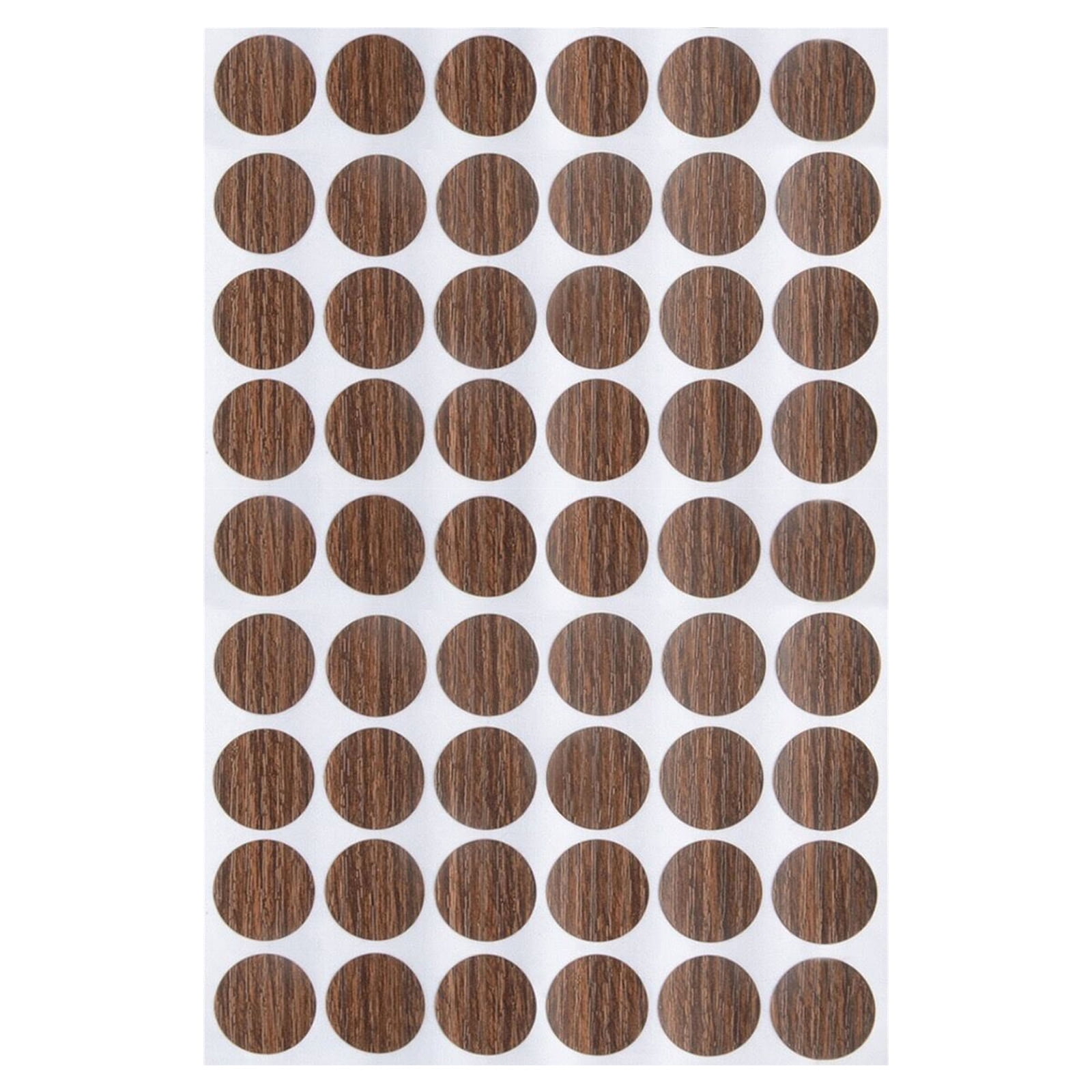 30Pieces Adhesive Screw Hole Covers Stickers Waterproof Grains ...