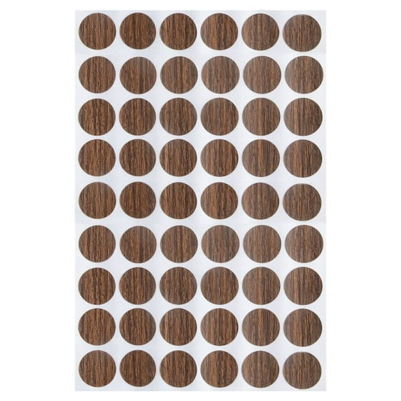 30Pieces Adhesive Screw Hole Covers Stickers Waterproof Grains ...