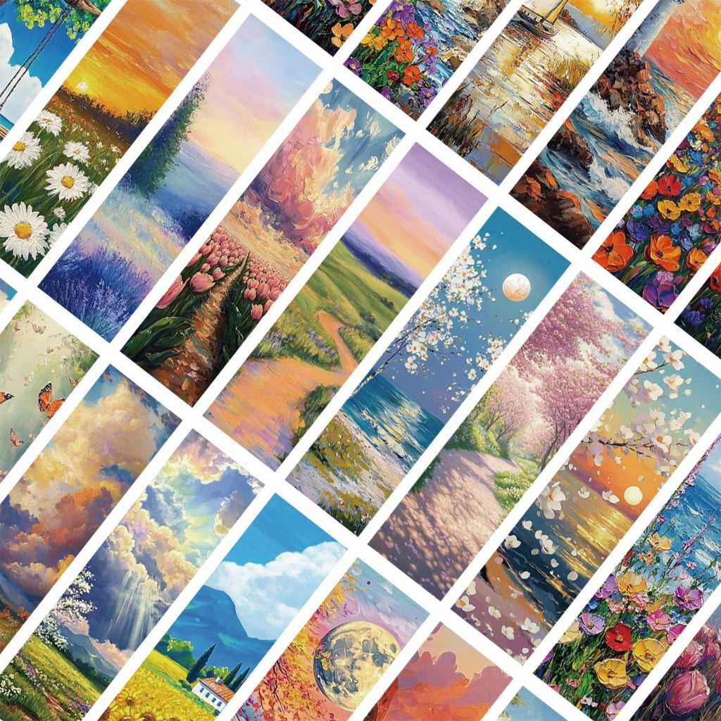 30Pieces Paper Bookmarks for Teacher Student Book Page Divider Book ...