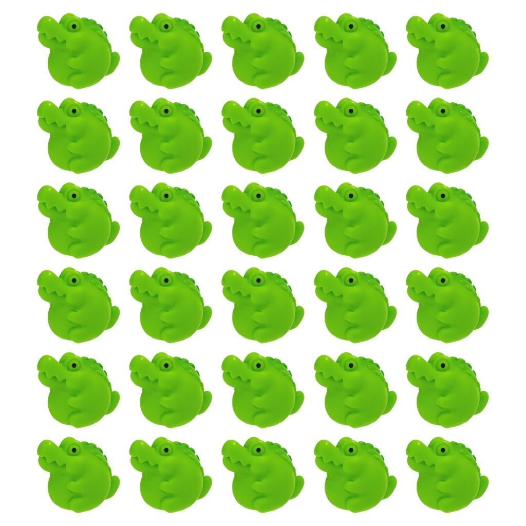30Pieces Set of Miniature Alligators Figures Resins Reptiles Figurines ...