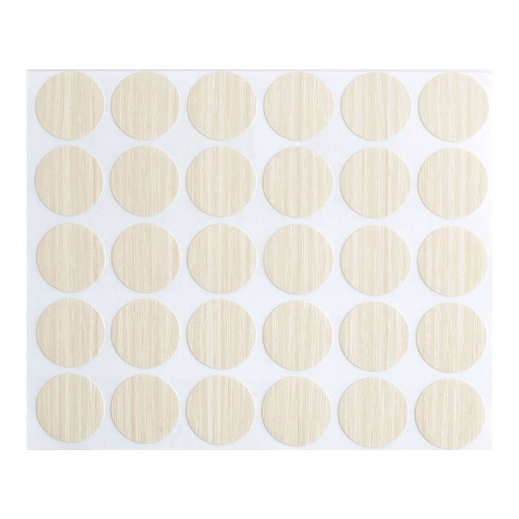 30Pieces Wood Grains Textured Stickers for Hiding Screw Holes on ...