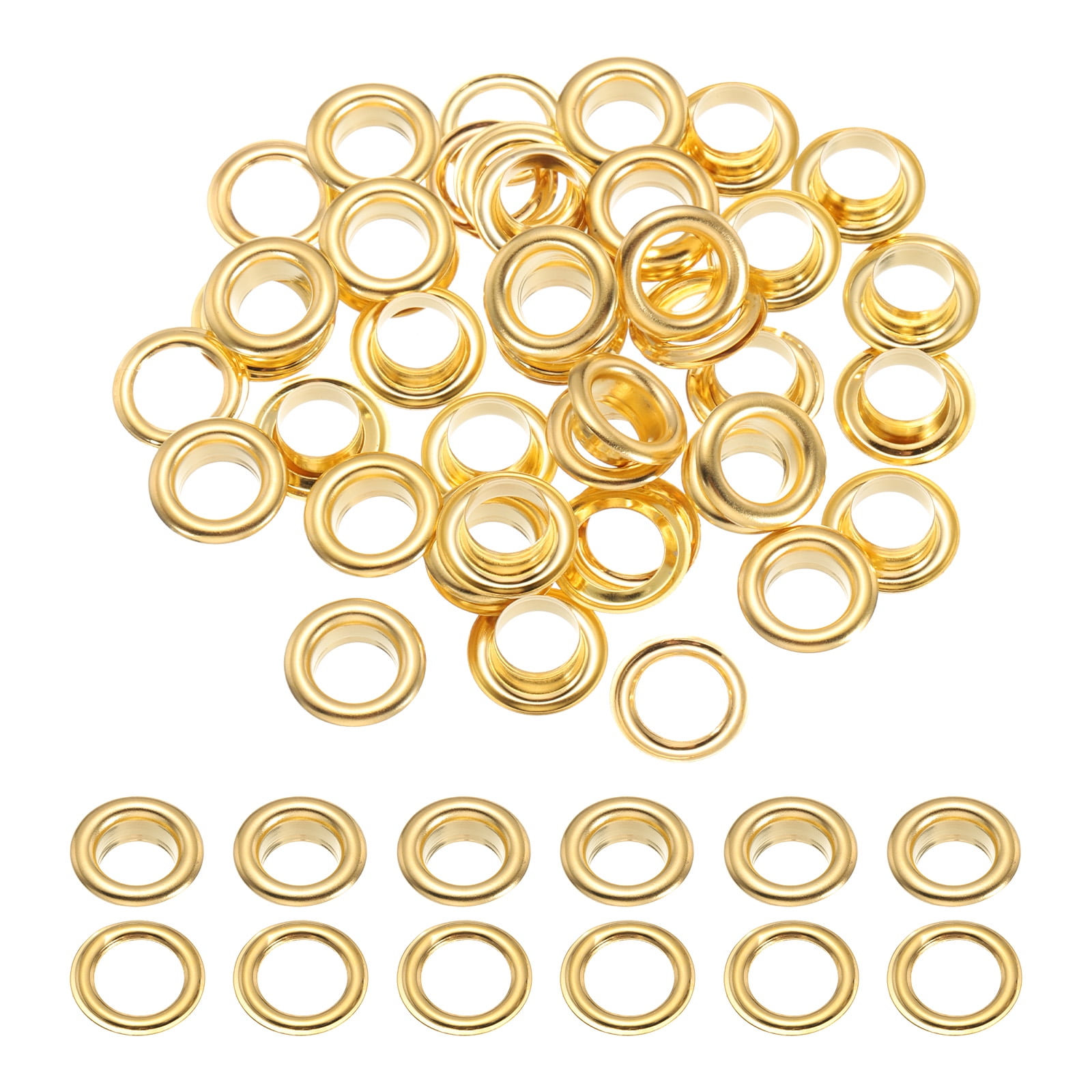 Uxcell 30Set 5/16" Grommets Eyelets with Washers for Fabric Leather ...