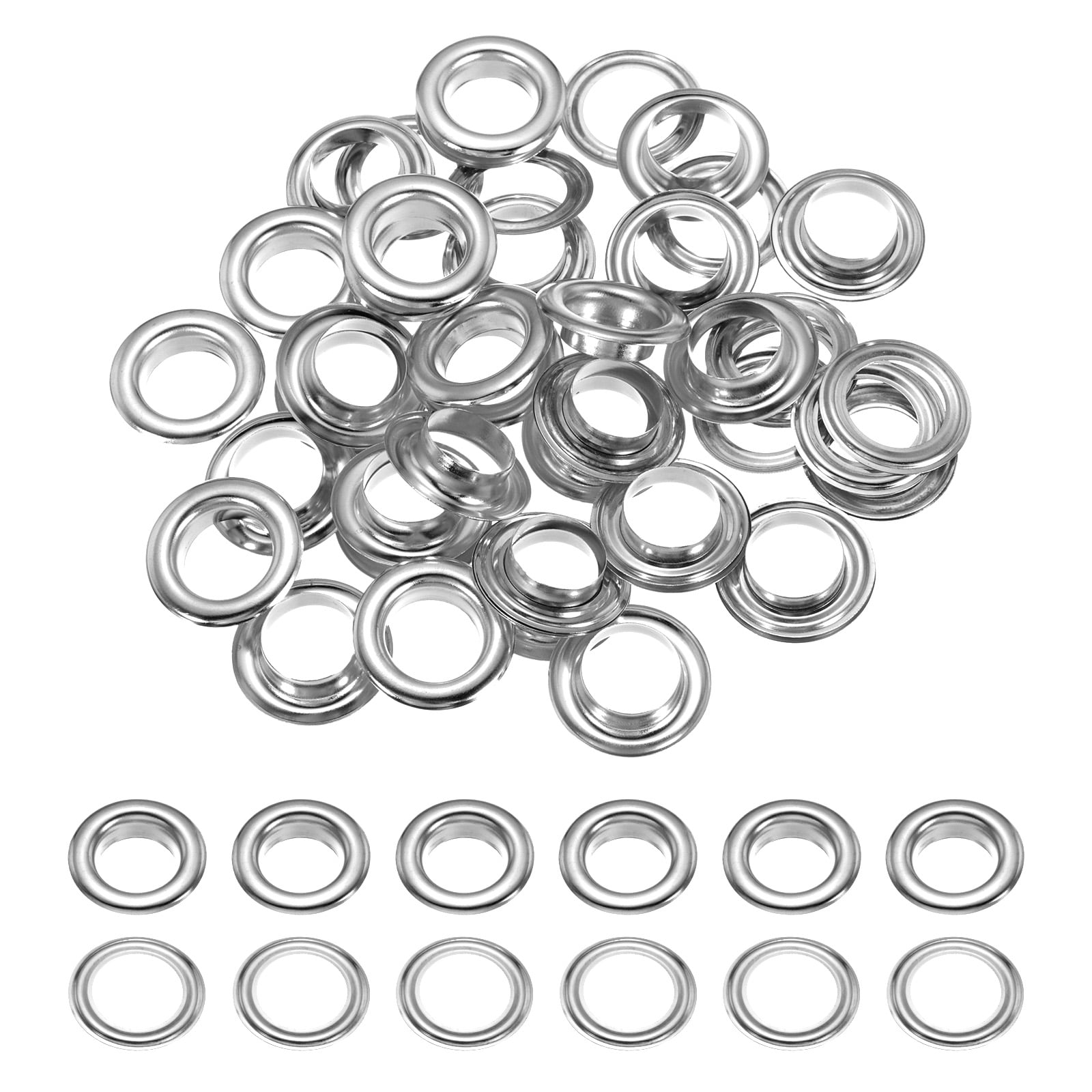 30Set 9/16"(14mm) Grommets Eyelets with Washers for Fabric, Leather ...