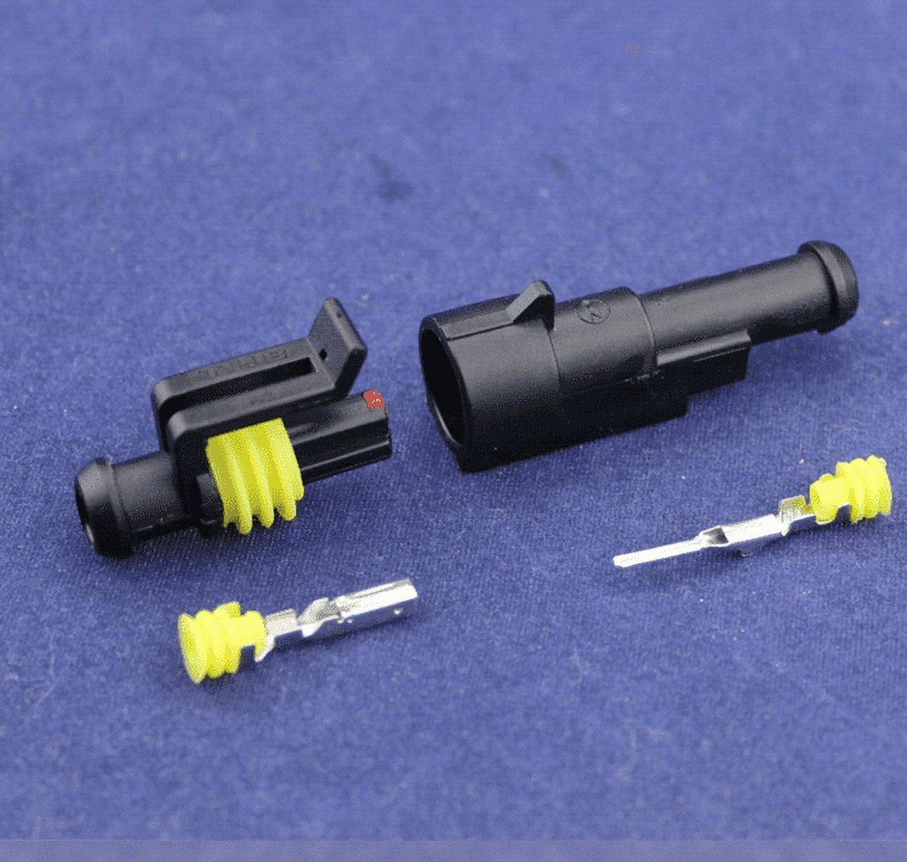 30Set Sealed Waterproof Motorcycle 1 2 3 4 5 6Pin Electrical Wire ...