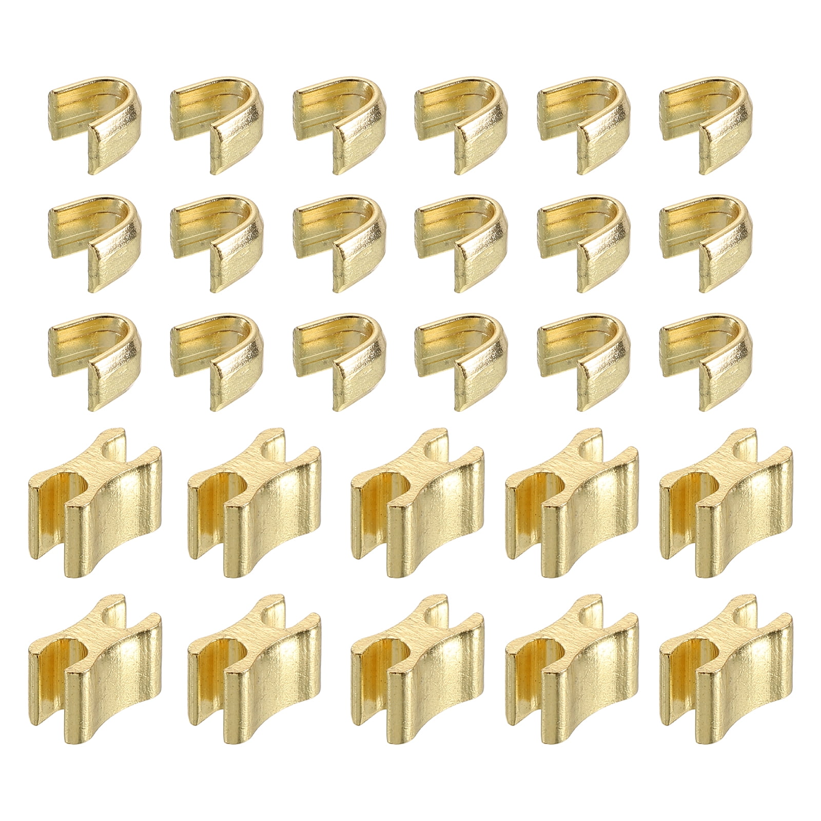 30Set Zipper Slider Retainers, #10 Top Stoppers & Bottom Stops Closed ...