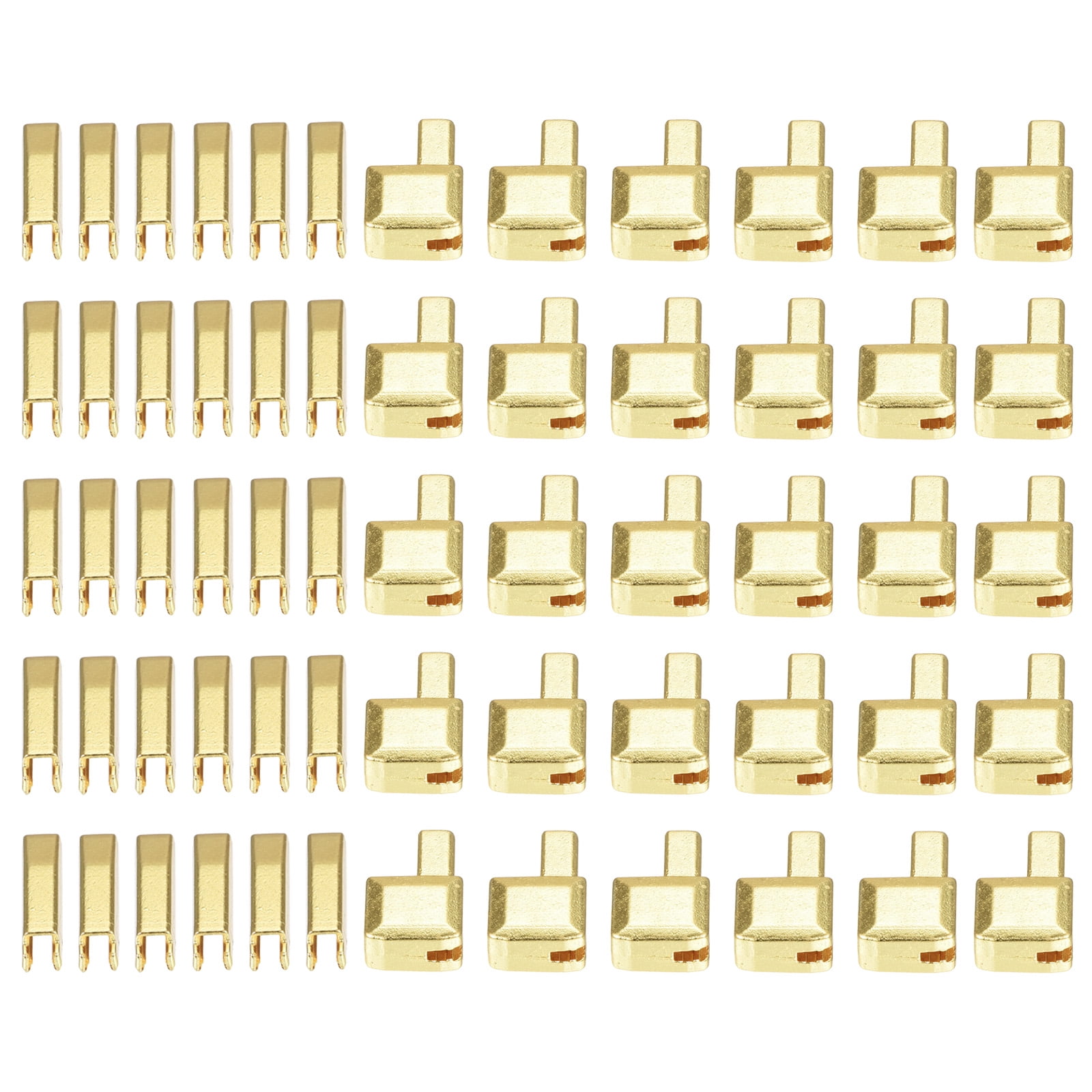 30Sets Zipper Repair Kits, #3 Retainers Box & Insertion Pins, Metal ...