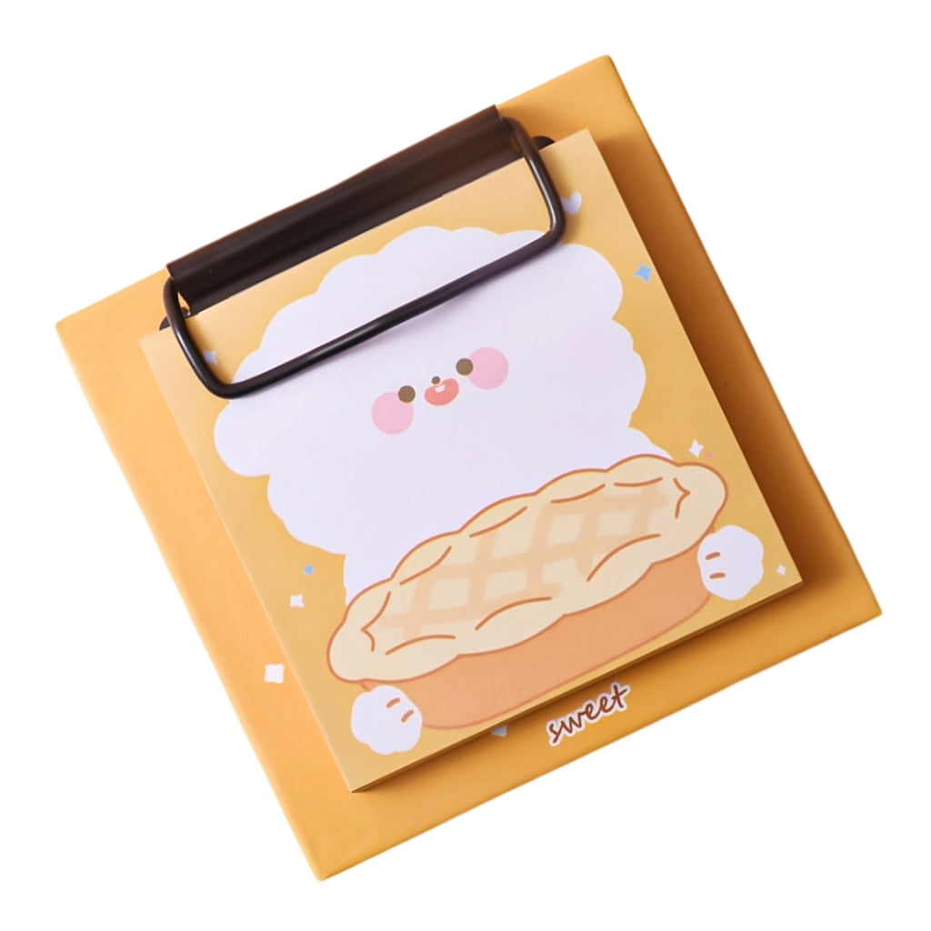 30Sheets Small Notepads Writing Cartoon Note Pad with Clipboard for ...