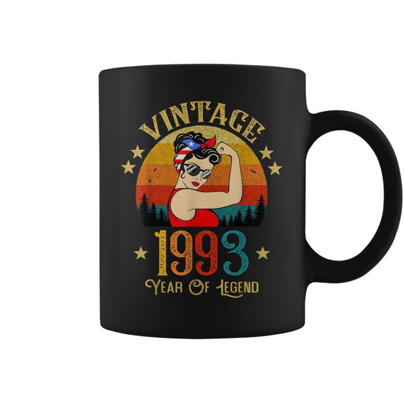 30Th Birthday Gift 30 Years Old For Women Retro 1993 Coffee Mugs ...