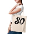 30Th Birthday Gift Classic Women Men 30 Years Old Tote Bag - Walmart.com