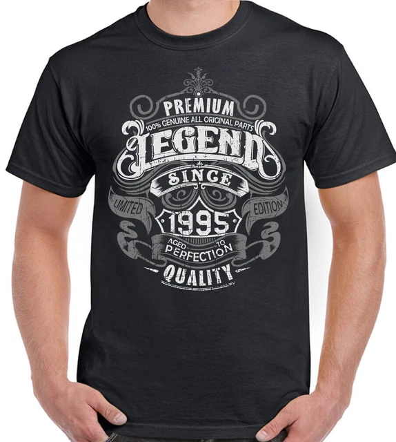 30Th Birthday T-Shirt 1995 Mens Womens 30 Year Old Top Legend Since ...