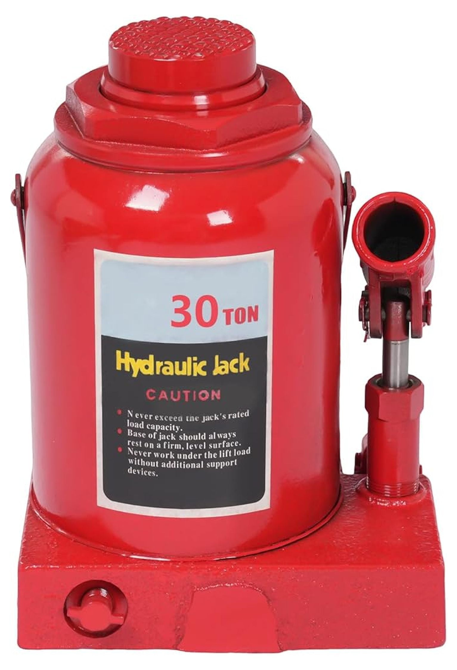 30Ton Hydraulic Bottle Jack,66138LB Welded Car Lift w/Safety & Rocking ...