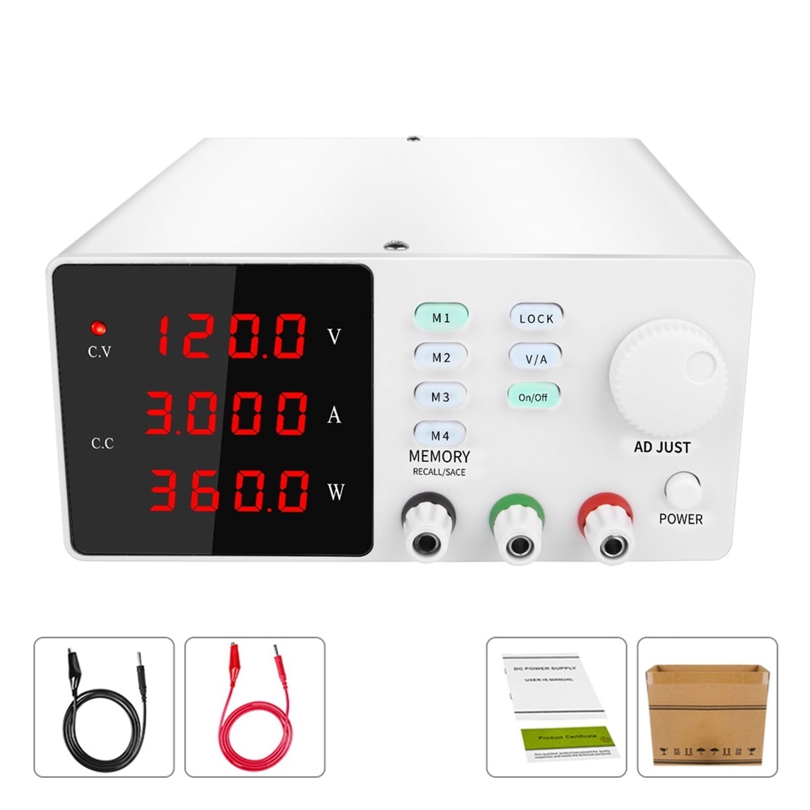 30V 10A 5A Lab Programmable DC Power Supply Laboratory Maintenance ...