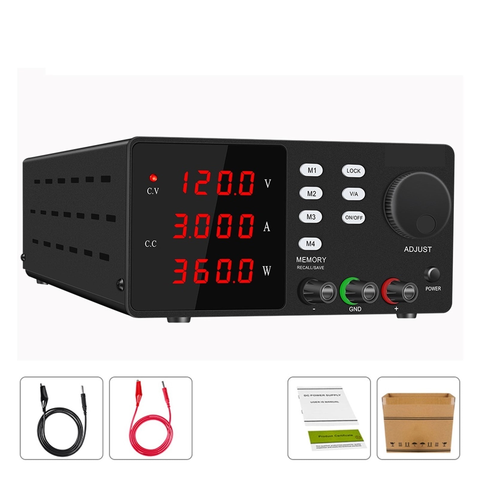 30V 10A 5A Lab Programmable DC Power Supply Laboratory Maintenance ...
