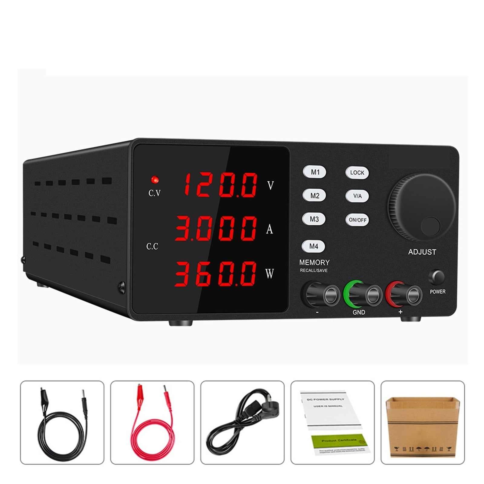 30V 10A 5A Lab Programmable DC Power Supply Laboratory Maintenance ...