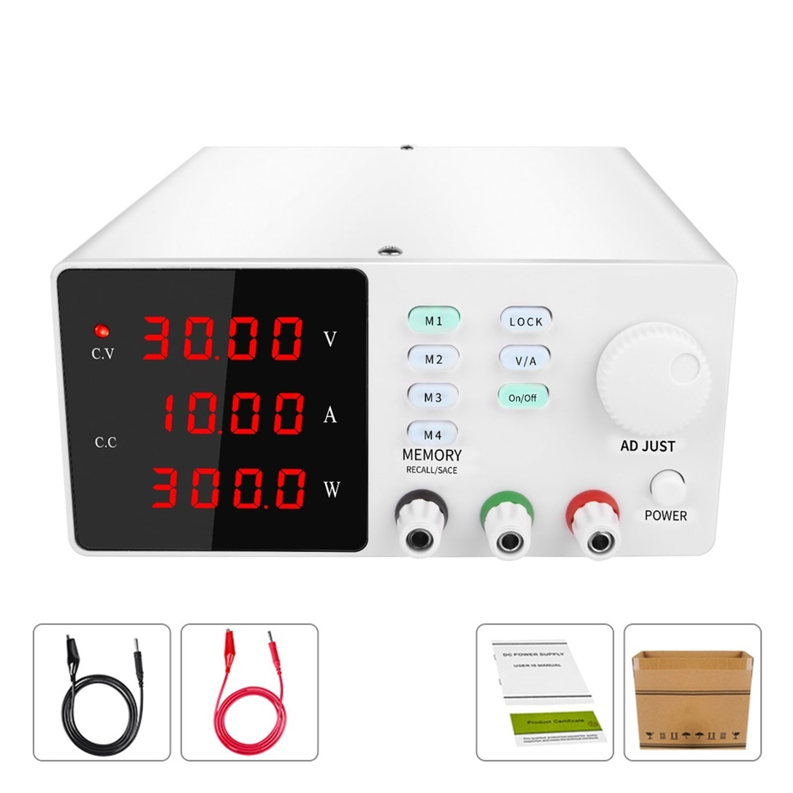 30V 10A 5A Lab Programmable DC Power Supply Laboratory Maintenance ...