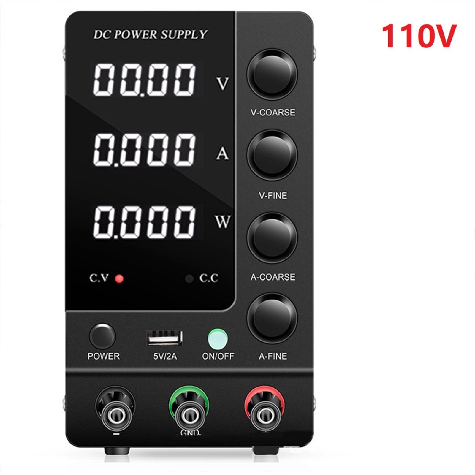 30V 10A DC Power Supply Lab Variable Adjustable regulated DC Bench ...