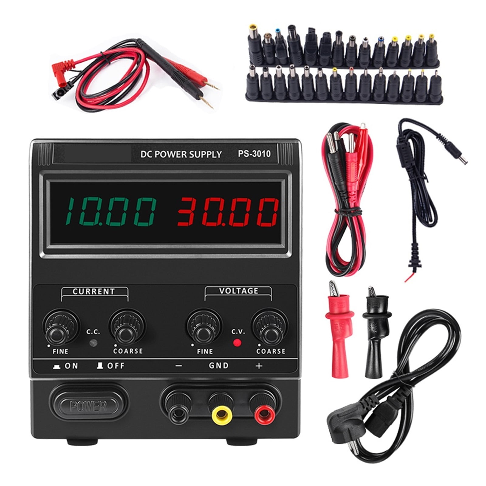 30V 10A Switching Lab Power Supply DC Voltage Regulator Current ...