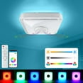 30W 4000LM LED Ceiling Light with Remote Control and App,with Bluetooth ...