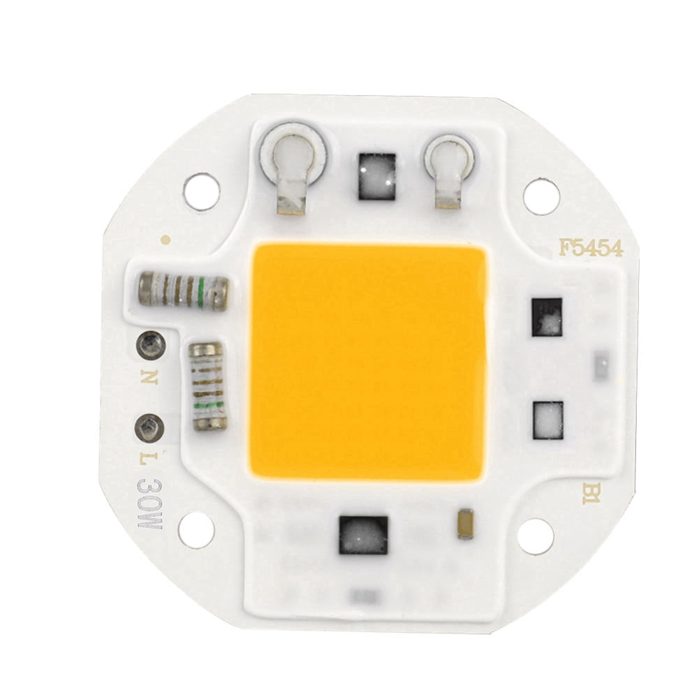 30W AC220V High-Brightness Integrated COB Chip Spotlight Bulb, Warm ...