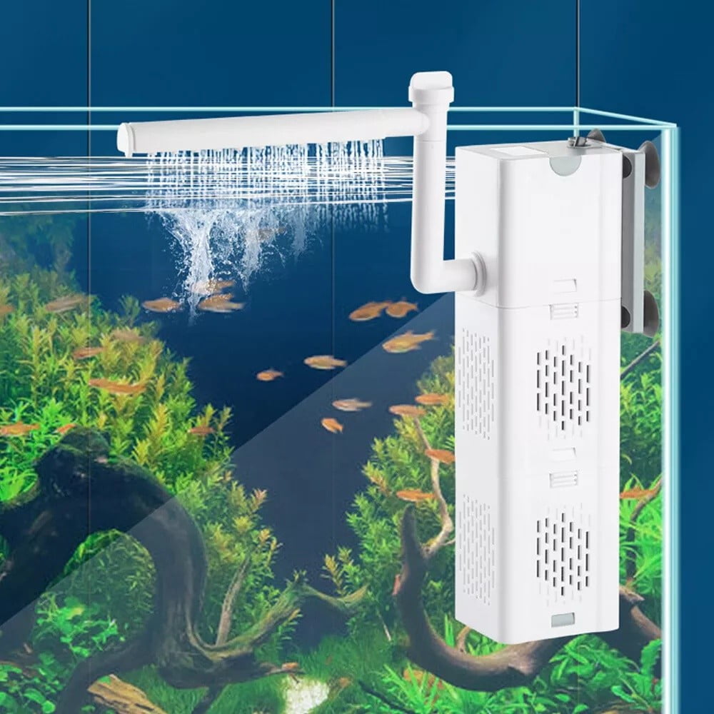 30W Aquarium Filter Multiple Function Quiet Fish Tank Filter with ...