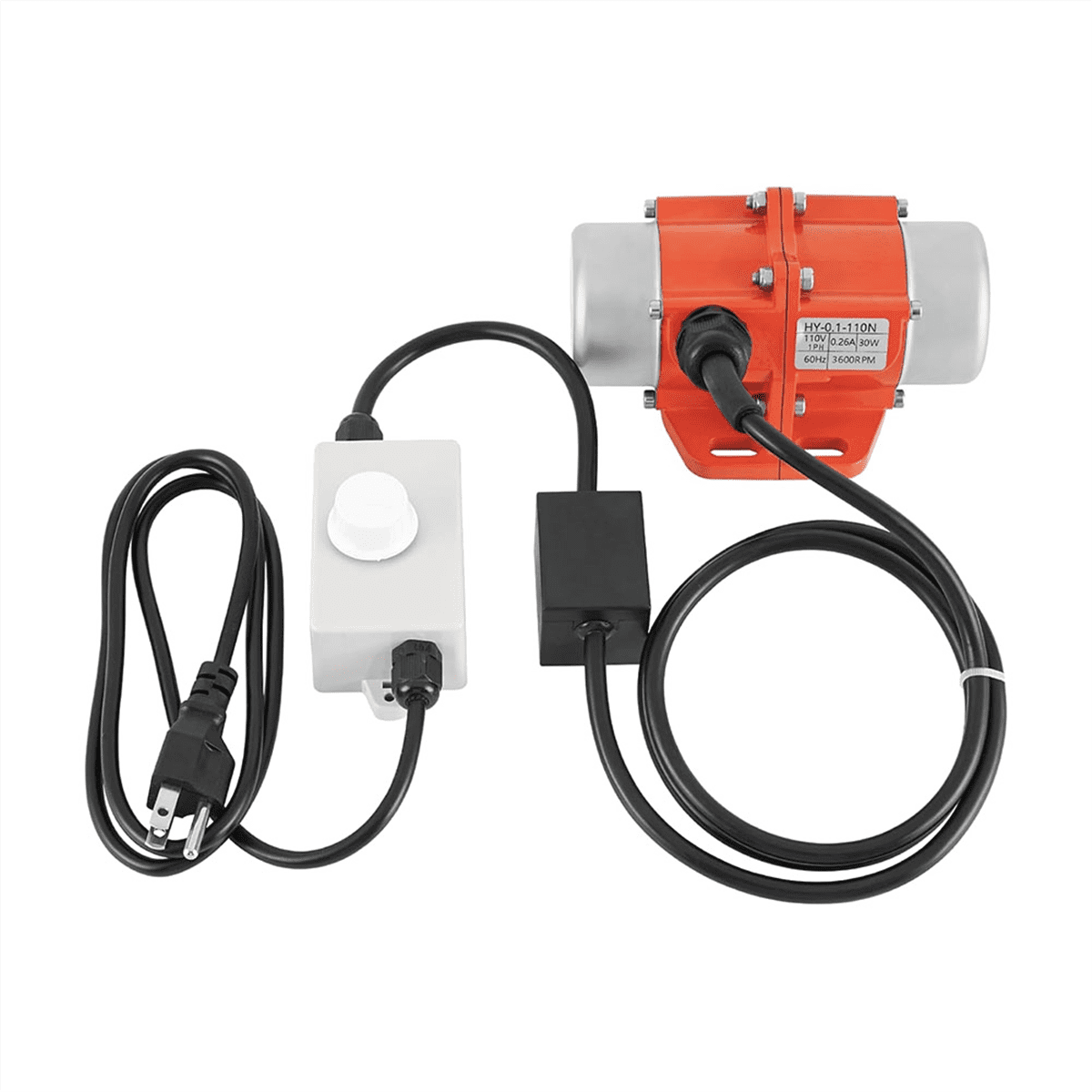 30W Concrete Vibrator Screen, Vibration Motor with Speed Controller ...