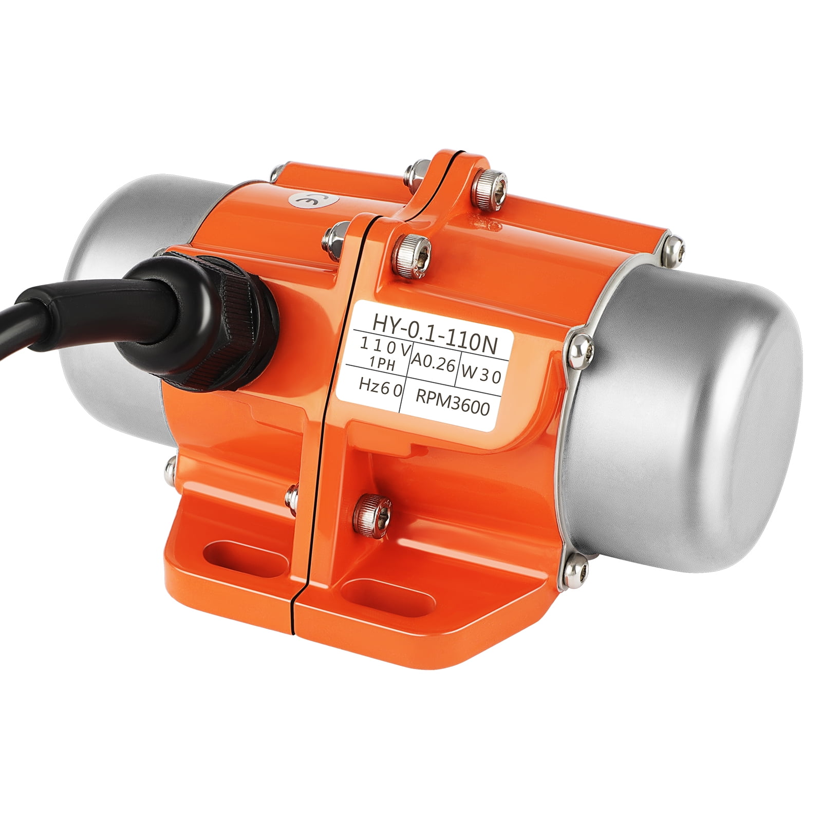 30W Concrete Vibrator Vibration Motor Single Phase AC 110V 3600RPM ...